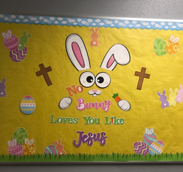 Christian Easter Bulletin Boards | Nyla's Crafty Teaching