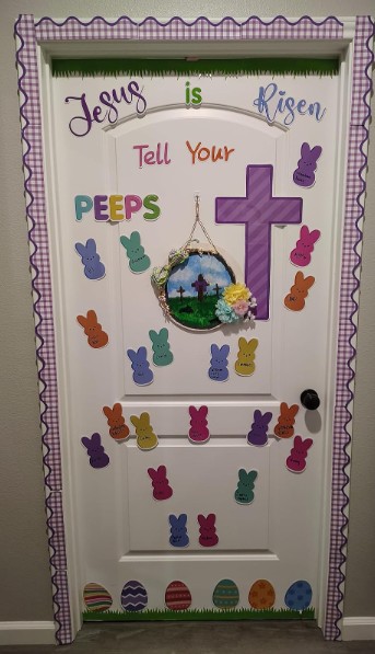 Christian Easter Doors | Nyla's Crafty Teaching