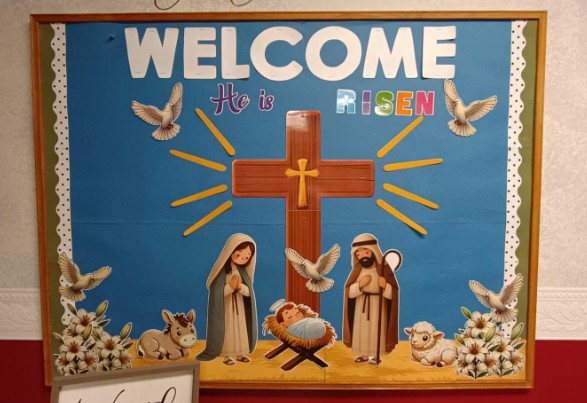Christian Easter Bulletin Boards | Nyla's Crafty Teaching