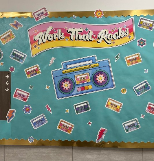 Rock And Roll Classroom Decor Ideas | Nyla's Crafty Teaching